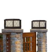 China Solar Garden Light Simplicity Acrylic Post Light for Modern Outdoor Lighting Solutions for sale