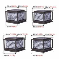 China Solar Garden Light Simplicity Acrylic Post Light for Modern Outdoor Lighting Solutions for sale