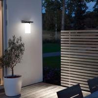 China Outdoor Led Wall Light 6w White Light Motion Sensor Wall Lamp For Balconies Gardens Patios Backyard for sale