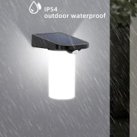 China Outdoor Led Wall Light 6w White Light Motion Sensor Wall Lamp For Balconies Gardens Patios Backyard for sale
