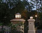 China AC 165-265V Input Voltage Big Solar Post Light Fence for Outdoor in United States for sale