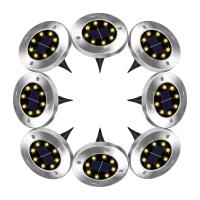 China Solar Lawn Lamp Outdoor Yard Buried Decoration Night Lights with High Luminous Flux for sale
