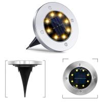 China Solar Lawn Lamp Outdoor Yard Buried Decoration Night Lights with High Luminous Flux for sale