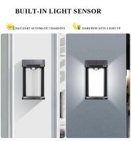 China Creative Motion Sensor Solar Garden Lights IP54 Waterproof with Energy Saving Feature for sale