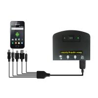 China Solar Panel Size 350*460*17mm Solar Light Kits With 4pcs Led Bulbs For Grid Lighting for sale