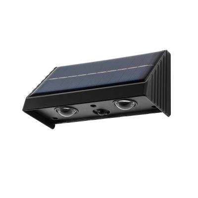 China 2800-3200K Color Temperature Solar Wall Lights for Outdoor Villa Courtyard Decoration for sale