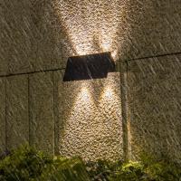 China 2800-3200K Color Temperature Solar Wall Lights for Outdoor Villa Courtyard Decoration for sale