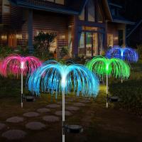 China Atmosphere Decorative Lights for Waterproof Villa Area LED Fiber Optic Jellyfish for sale