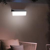 China Villa Hotel Outdoor Garden Solar LED Wall Light with Motion Sensor and Remote Control for sale