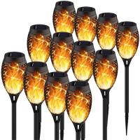 China Solar Powered LED Light for Dancing Flicker Flame Landscape Yard Waterproof Outdoor for sale