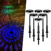 China Modern Outdoor Luminaires Solar Flame Garden Light for Courtyard Dynamic Simulation for sale