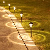 China Modern Outdoor Luminaires Solar Flame Garden Light for Courtyard Dynamic Simulation for sale