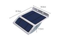 China Stainless Steel Wall Mounted Solar Powered LED Light for Outdoor Advertising Market for sale
