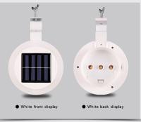 China 80 Ra Color Rendering Index Solar Power Supply Outdoor Garden Wall Led Solar Fence Lights for sale