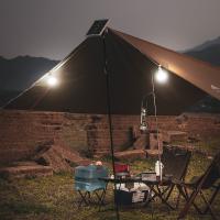 China IP44 Rated Solar Panels for Courtyard Garden Balcony Camping 50000 Hours Working Time for sale