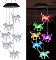 China Led Indoor Hummingbird Home Decor Solar Wind Chimes Light with Customizable Options for sale