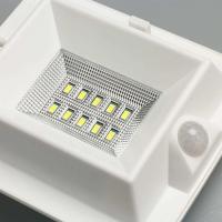 China Outdoor Wall Mounted Solar Garden Light with PIR Motion Sensor and 300lm Luminous Flux for sale