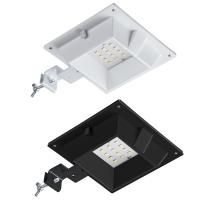 China Solar Gutter LED Lights for Garden Patio Driveway 12 LED Outdoor Waterproof Wall Lamps for sale
