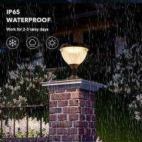 China 50000 Hours Working Time Solar Powered Post Light Landscape Lighting for Outdoor for sale