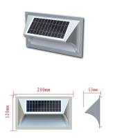 China 50000 Hours Working Time Warm White LED Solar Step Wall Light for Your Requirements for sale