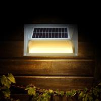 China 50000 Hours Working Time Warm White LED Solar Step Wall Light for Your Requirements for sale