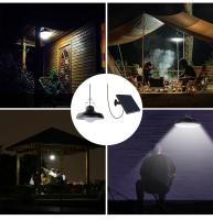 China 270° Beam Angle Solar Chandelier Color Temperature CCT 6000K-7000K Hanging Lamp Remote for sale