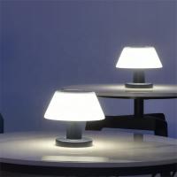 China LED Solar Desk Lamp Table Light White Night Lights IP55 Garden Patio Solar Table Lamp for sale