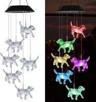 China 10-Hour Working Time Colorful Garden Wind Bell Lamp for Indoor Hummingbird Home Decor for sale
