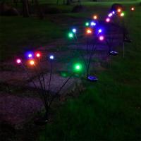 China Solar Powered Firefly Garden Decorative Light Waterproof for Outdoor Pathways 8 Heads for sale