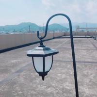 China Outdoor Solar Led Wall Lantern Sensor For Decoration Panels 20000 Hour Working Lifetime for sale