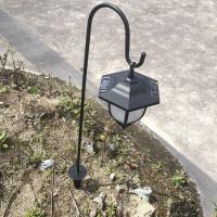 China Outdoor Solar Led Wall Lantern Sensor For Decoration Panels 20000 Hour Working Lifetime for sale