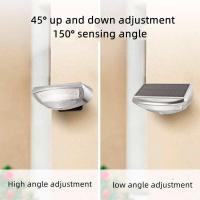 China Modern Solar Motion Sensor Light Led Solar Wall Light with Color Rendering Index Ra 85 for sale