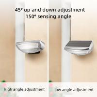 China Modern Solar Motion Sensor Light Led Solar Wall Light with Color Rendering Index Ra 85 for sale