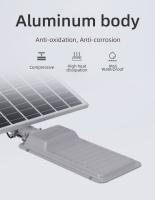 China 80 Ra 50w 100w 150w Integrated Outdoor Road Lamp All In One Led Solar Street Light Waterproof for sale