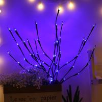 China 2000lm LED Simulation Tree Lights for Creative Bedroom Decor on Christmas Holiday for sale