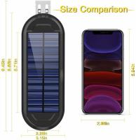 China Outdoor Courtyard Garden Decorative Lighting Solar Lamp with 6000K Color Temperature for sale