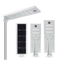China Polycrystalline 10V/40-60W Aluminum IP65 Integrated All In One Solar Street Light for sale