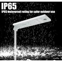China Polycrystalline 10V/40-60W Aluminum IP65 Integrated All In One Solar Street Light for sale