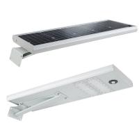 China Polycrystalline 10V/40-60W Aluminum IP65 Integrated All In One Solar Street Light for sale
