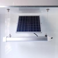China 180° Light Angle 3000LM High Luminous Efficiency Solar Tri-Proof Light for Parking Lot for sale