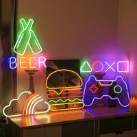China Neon Sign USB Switch Control Acrylic Lamp for Dinning Room Restaurant Party Event Decor for sale