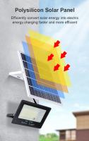China Polycrystalline Silicon Solar Panel Dusk To Dawn Flood Lights for Stadium Street Lamp for sale