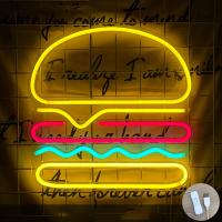 China Neon Sign USB Switch Control Acrylic Lamp for Dinning Room Restaurant Party Event Decor for sale