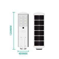 China ROAD High Lumen 50W 60W 80W 100W Outdoor Integrated All In One Led Solar Street Light for sale