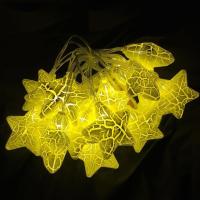 China 10 LEDs Crack Star Fairy String Lights for Christmas Party Wedding Holiday Decoration for sale