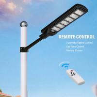 China Battery 3.2V/16000MAH 100lm/w 100w 200w 300w Solar Street Light with Remote Control for sale