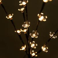 China 20LEDs Flower Cherry Blossom Tree Light LED Lamp Waterproof IP 42 Length As Shows for sale