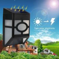 China Lamp Luminous Efficiency lm/w 90 Outdoor Wireless Solar Light for Wall Porch Garden Fence Path for sale