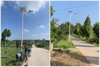 China Backyard Garage Basketball Court Solar Street Lights with Motion Sensor 100W Durable for sale