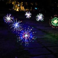 China LED Solar Firework Light for Lawn Garden Patio Christmas Holiday Decor Onsite Metering for sale
